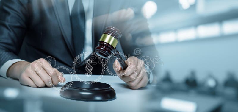 The Concept of Justice and Judgment Stock Photo - Image of court ...