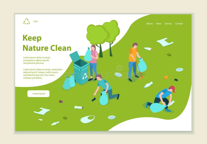 Ecology - Recycle, Keep Clean, Environment Stock Vector - Illustration ...