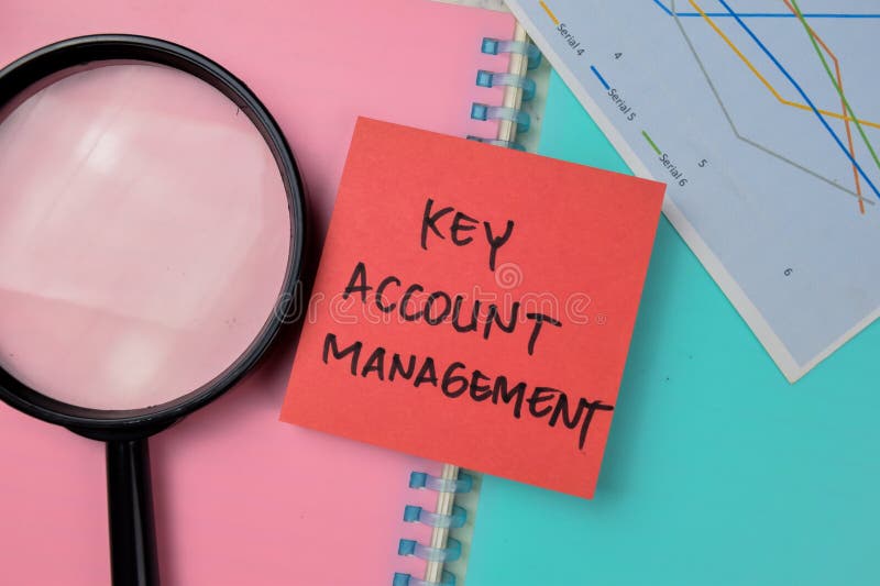 Key Account Management is Shown Using the Text Stock Photo - Image of ...