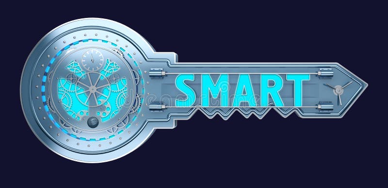 Smart mechanism stock illustration. Illustration of objects - 23929256