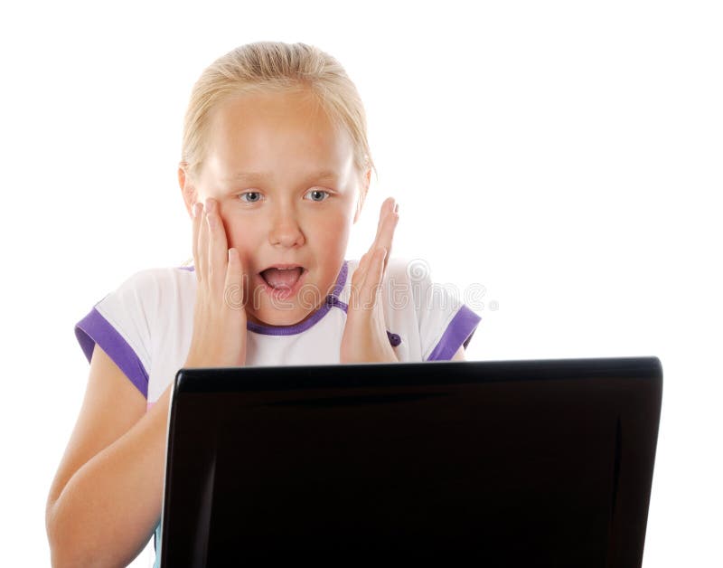 Scared Kids Internet Monter Stock Photos - Free & Royalty-Free Stock ...