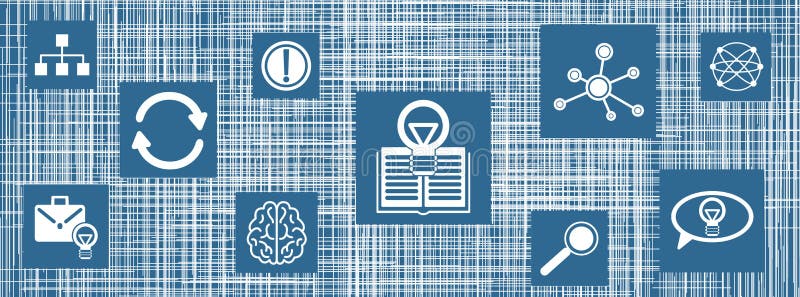 Concept of knowledge stock illustration. Illustration of knowledge ...