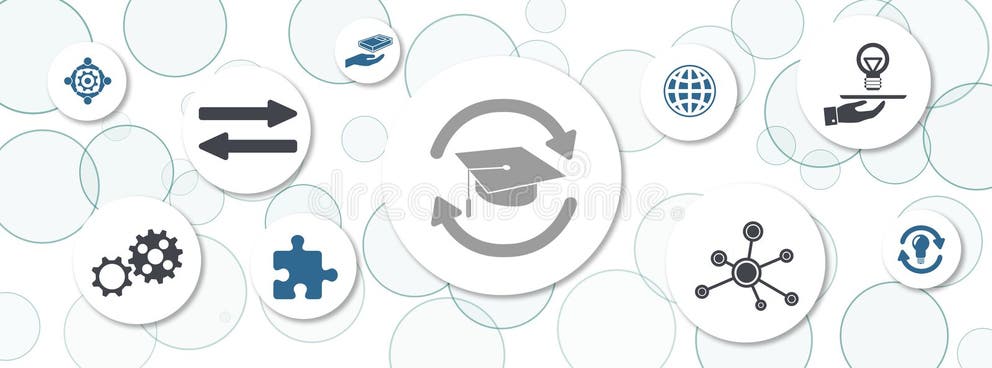 Concept of Knowledge Sharing Stock Illustration - Illustration of ...