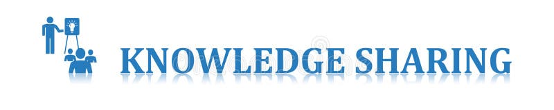 Concept of Knowledge Sharing Stock Illustration - Illustration of ...