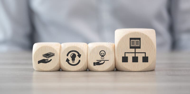 Concept of Knowledge Sharing Stock Photo - Image of technology ...