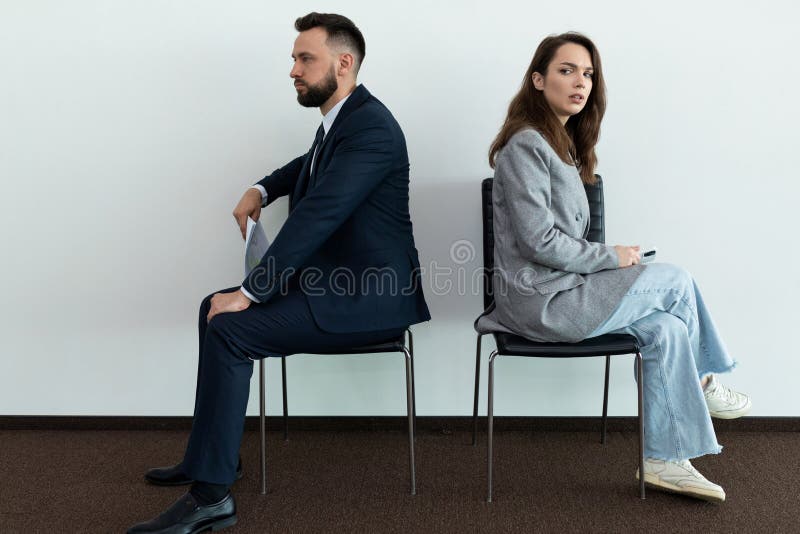 Concept of Lack of Understanding between Office Employees Stock Photo ...