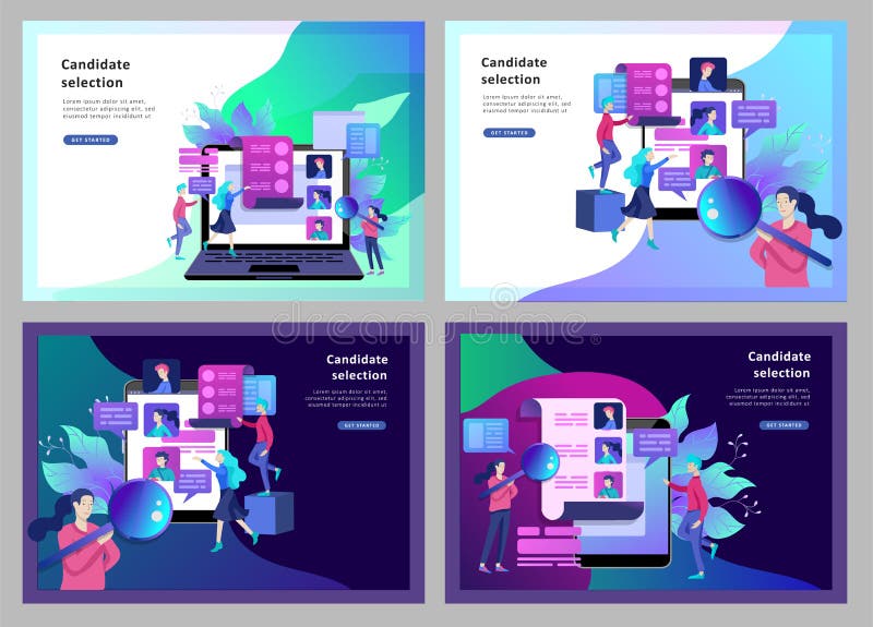 Social Media Tutorials Stock Illustrations – 2,119 Social Media ...