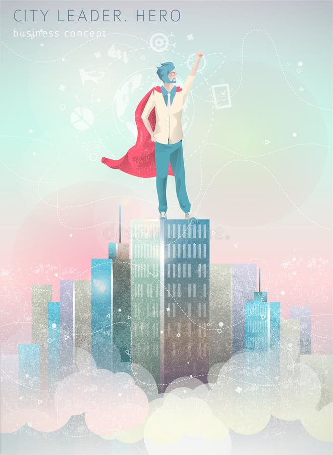 Concept of leadership stock vector. Illustration of achievement - 78869578