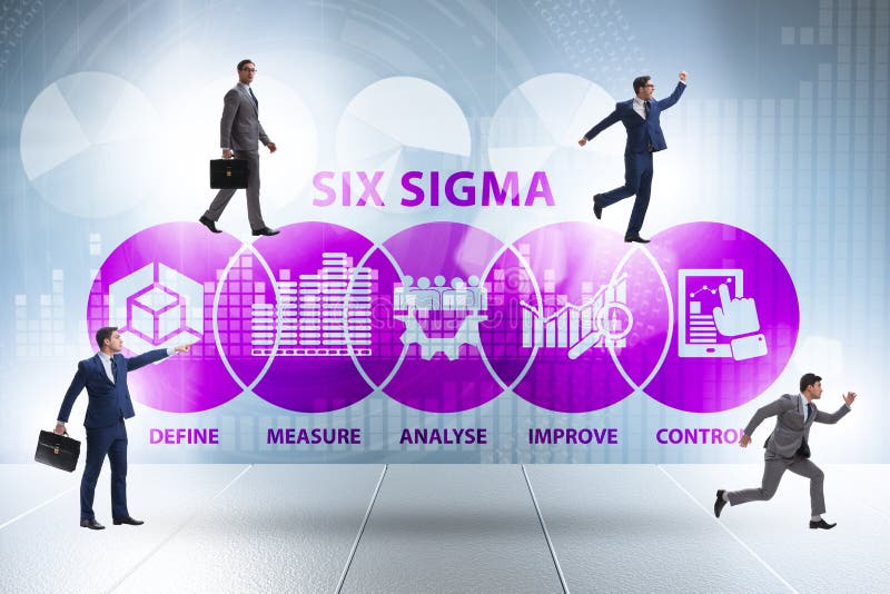 Concept of Lean Management with Six Sigma Stock Photo - Image of ...
