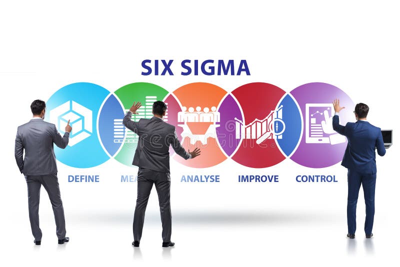 Concept of Lean Management with Six Sigma Stock Photo - Image of flow ...