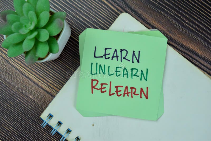 Learn Unlearn Relearn Concept. Upgrading, Reskilling and Upskilling ...