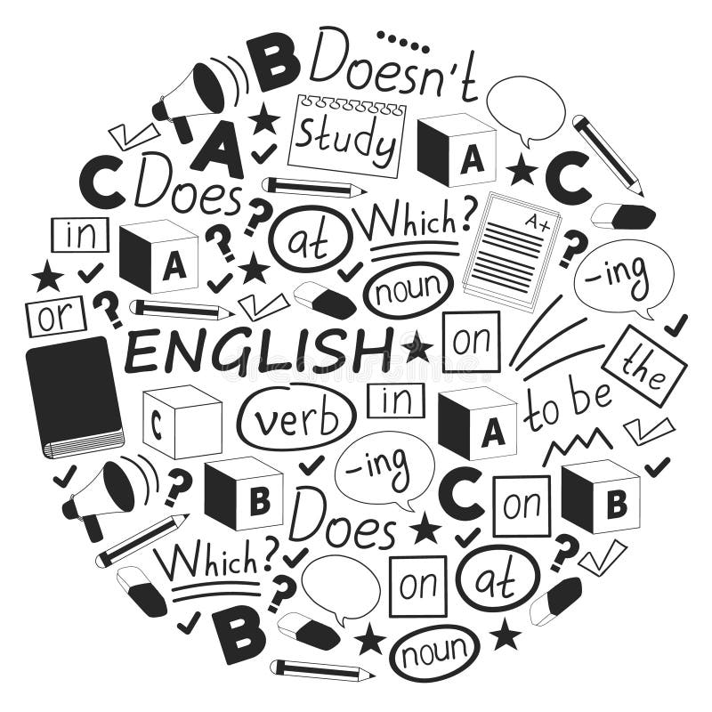 Young Kids. School Children. English Courses. English Language. Stock ...