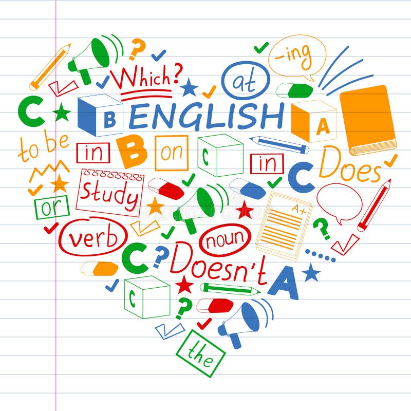 Young Kids. School Children. English Courses. English Language. Stock ...