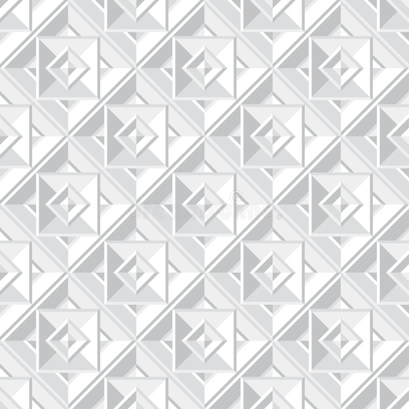 Light Gray Geometry Hexagon, Seamless Pattern. Stock Vector - Illustration of geometric, repeat ...