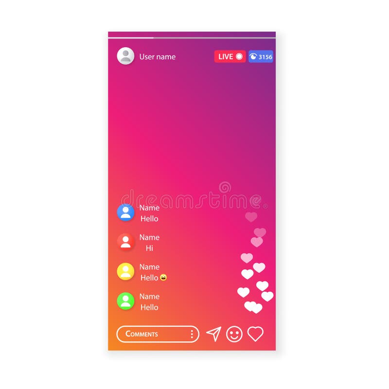 The Concept of Live Broadcasting in Social Networks on a Smartphone ...