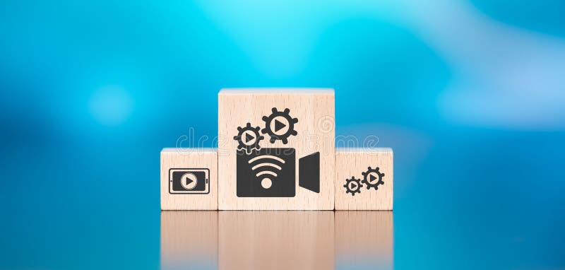 Concept of live streaming stock photo. Image of website - 338046698