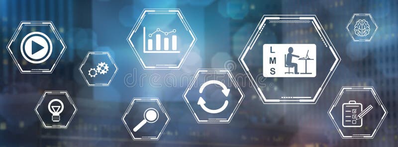 Concept of lms stock illustration. Illustration of analysis - 252977804