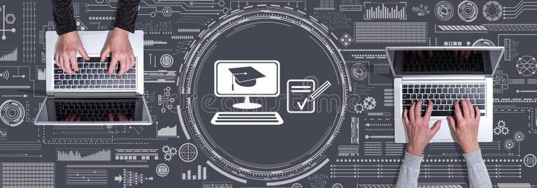 Concept of lms stock photo. Image of program, elearning - 266714008