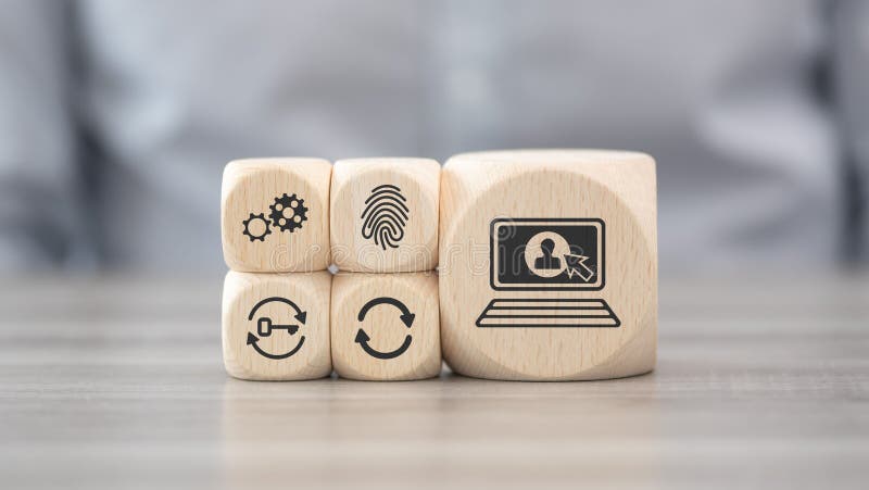 Concept of login stock photo. Image of button, private - 334299954