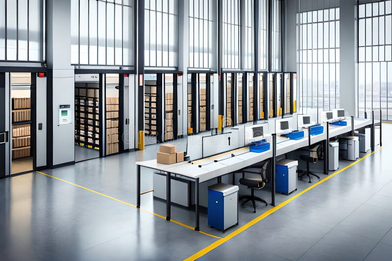 Sorting Packages Stock Illustrations – 140 Sorting Packages Stock ...