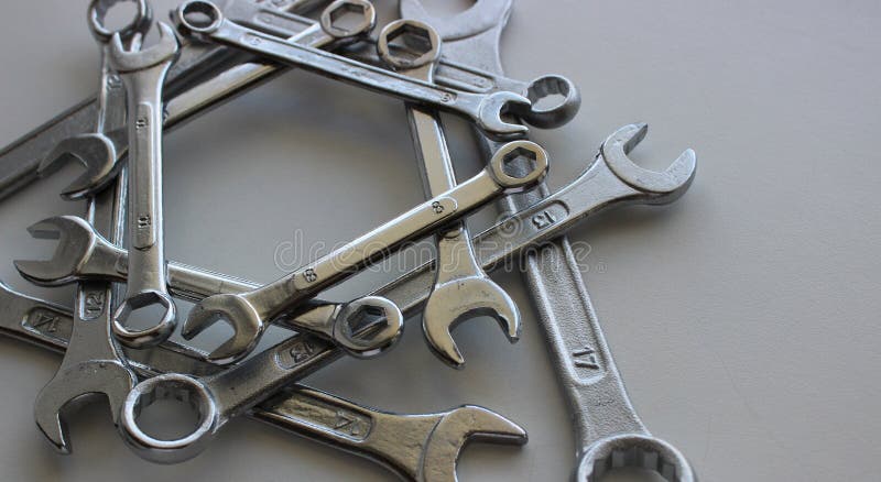 Concept for Logos or Titles with Order Structure of Different Chrome ...