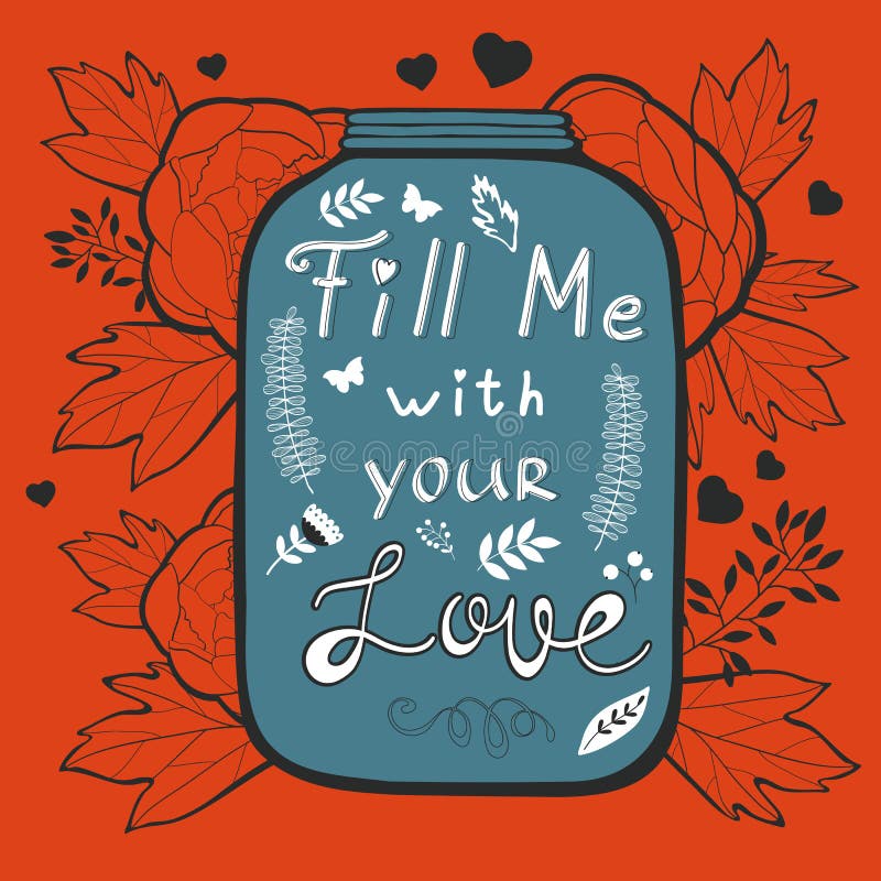 Concept Love Card with Eiffel Tower and Floral Stock Vector ...