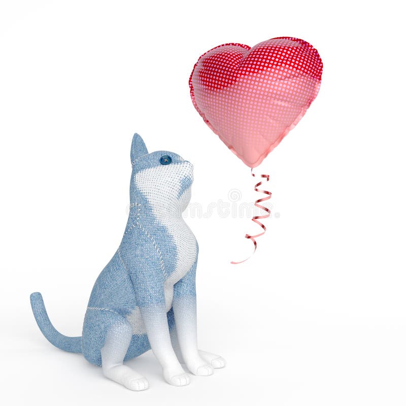 Concept of love stock illustration. Illustration of inflatable - 145294379