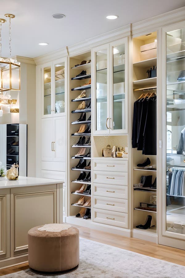 Concept of Luxurious Real Estate Living Room Object Stock Illustration ...