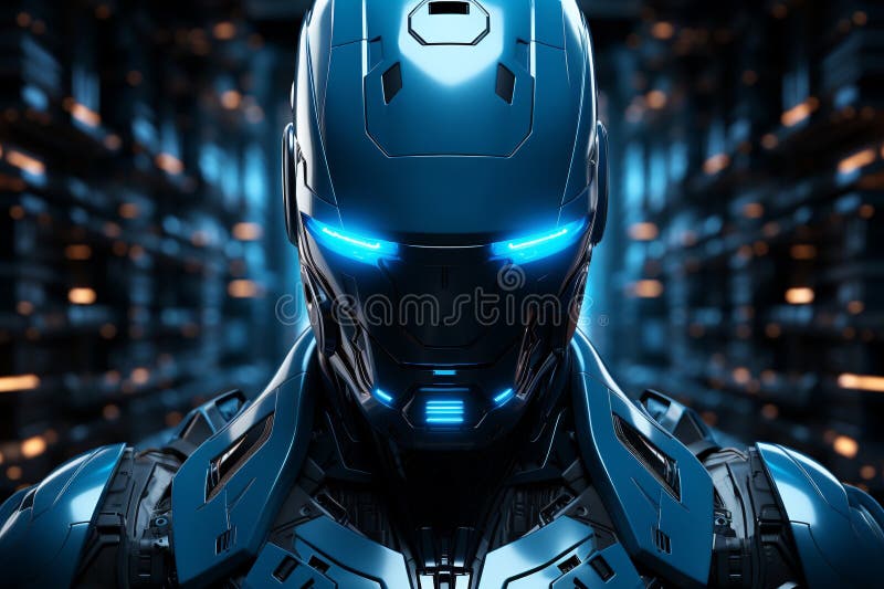 Concept of Machine Learning , AI and Cyber Technology Stock ...