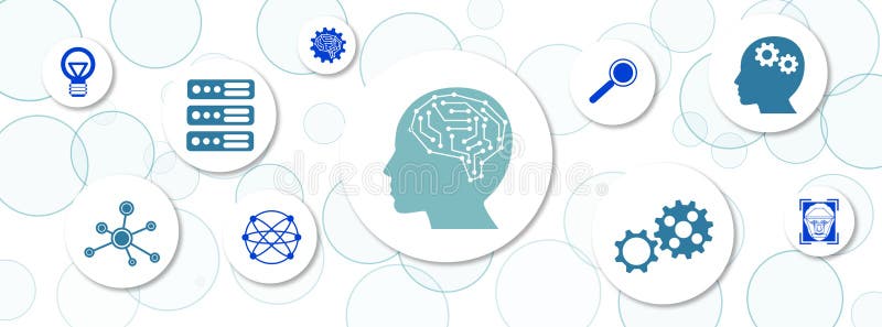 Concept of Machine Learning Stock Illustration - Illustration of ...