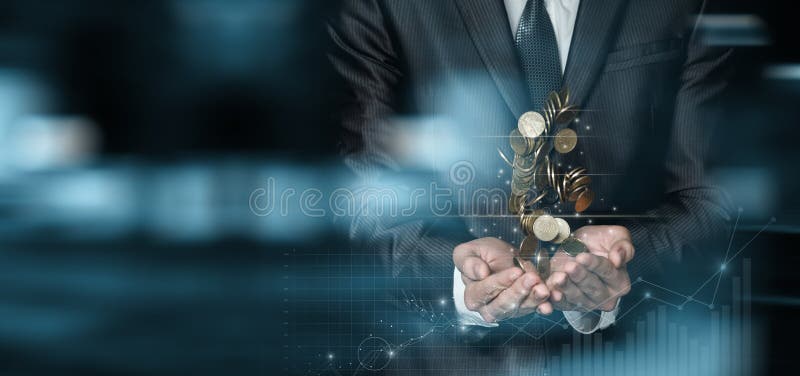 Concept of Making a Profit and Business Success Stock Photo - Image of ...