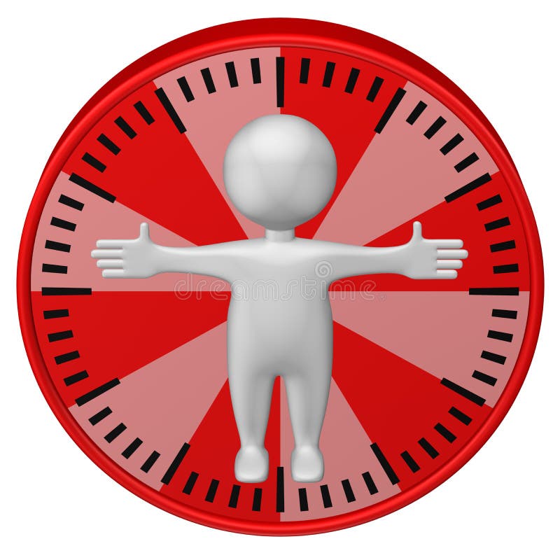 Concept Man Hour 3d Man Clock Face Stock Illustrations – 130 Concept ...
