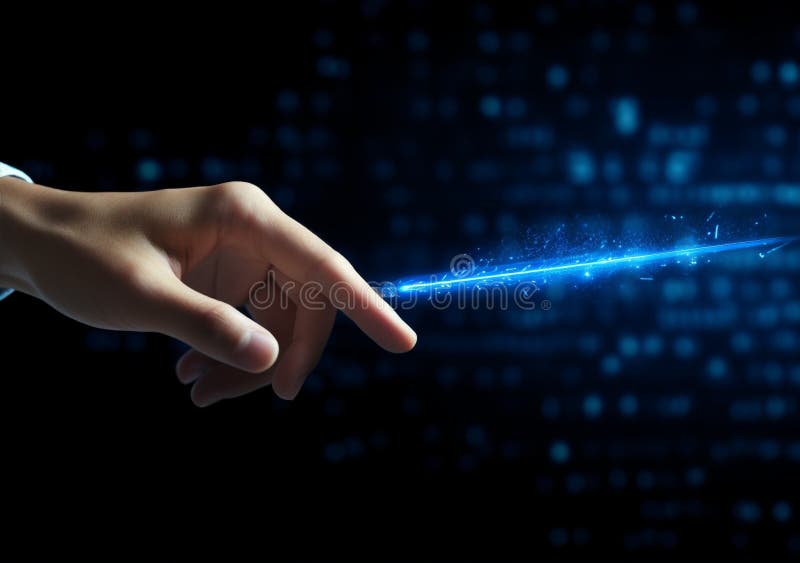 Concept Man Interface Innovation Screen Virtual Industry Business ...