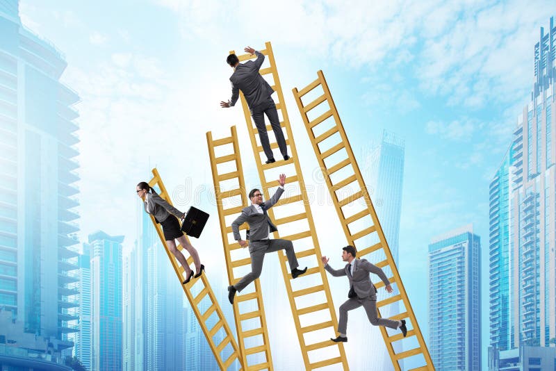 Concept of Many Different Careers Stock Image - Image of challenge ...