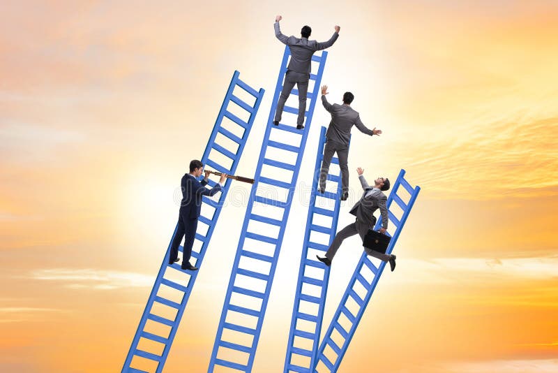 Concept of Many Different Careers Stock Image - Image of determination ...