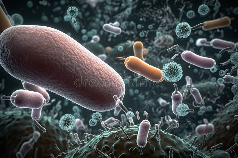 Microbes Ai Stock Illustrations – 782 Microbes Ai Stock Illustrations ...