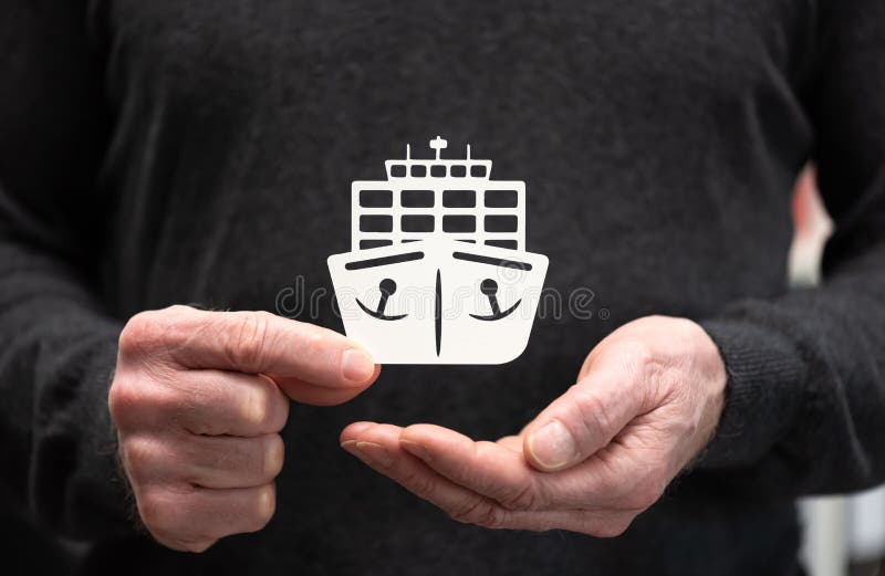 Concept of Marine Insurance Stock Photo - Image of protecting, safety ...