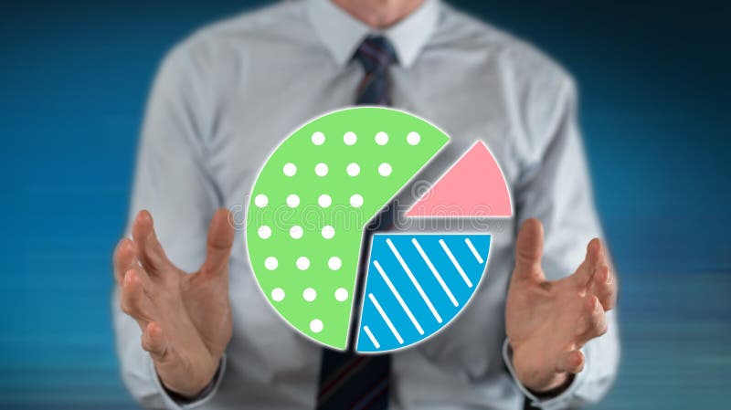 Concept of Market Share Increase Stock Image - Image of finance ...