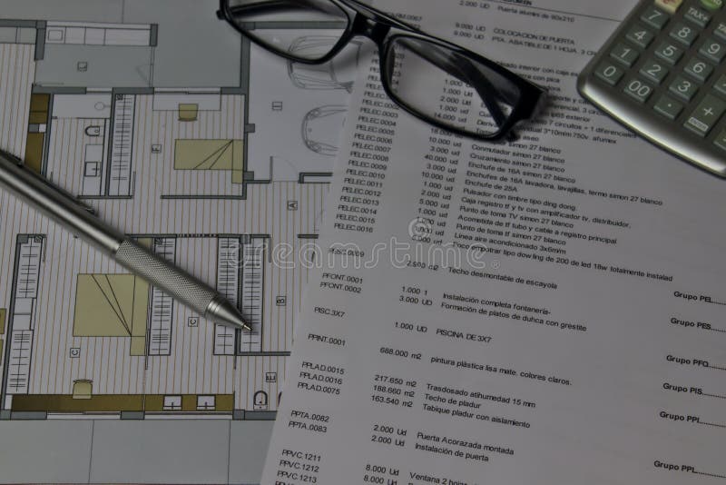 Concept of Measurement and Budget of Architecture, Calculation of the ...