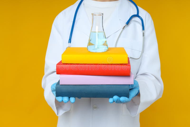 Concept of Medical Education and Medical Books Stock Image - Image of ...