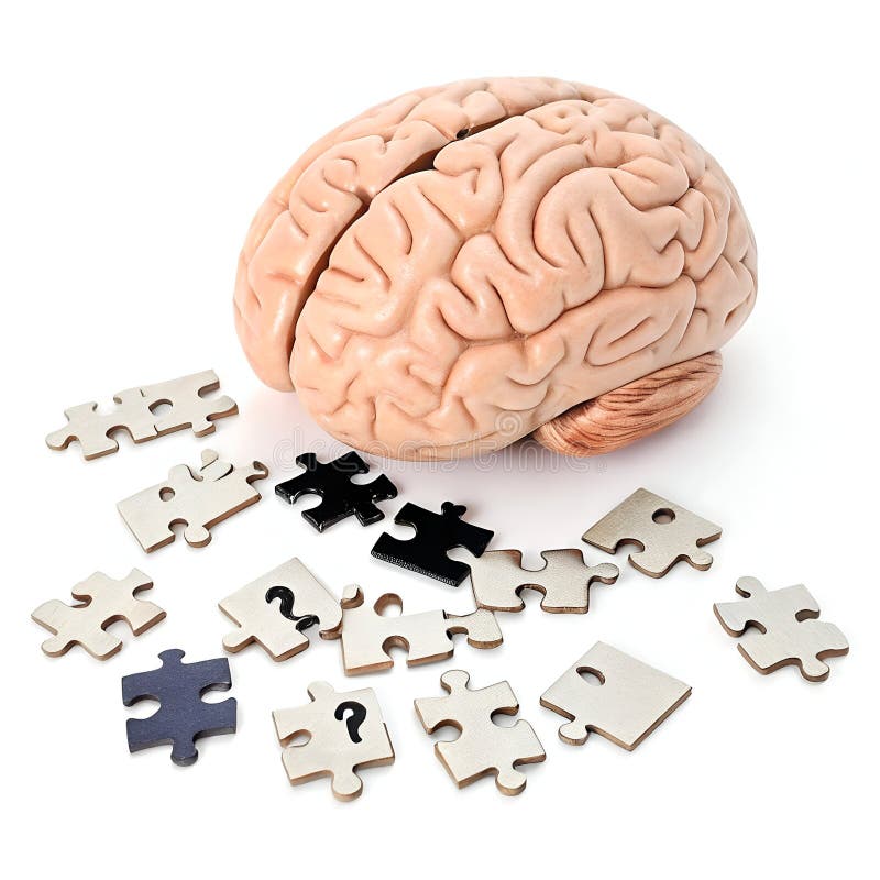 Concept of Memory Problems and Amnesia Stock Illustration ...