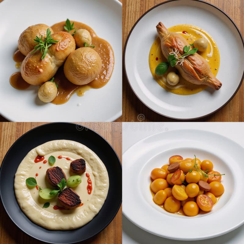 Merchant Offers a Delectable Culinary Exploration Stock Illustration ...