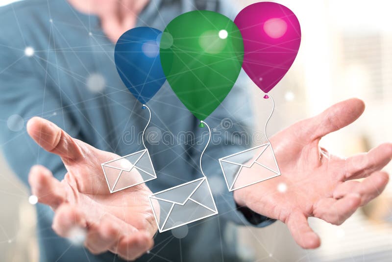 Concept of message stock image. Image of paper, technology - 137407021