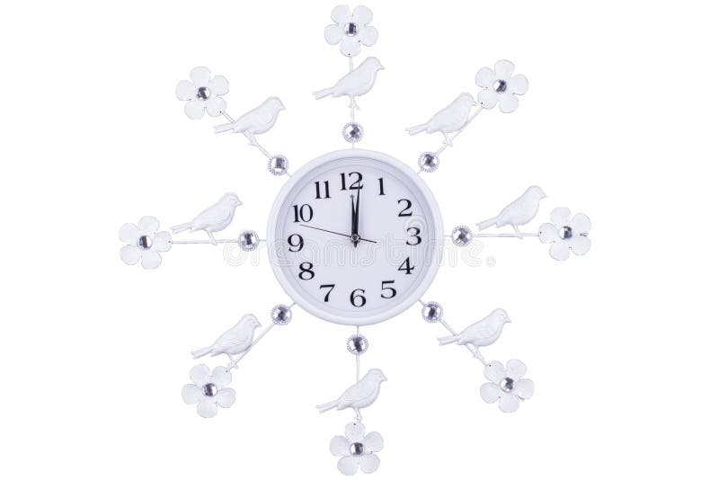 Concept Metal Black Quartz Wall Clock Stock Image - Image of minute ...