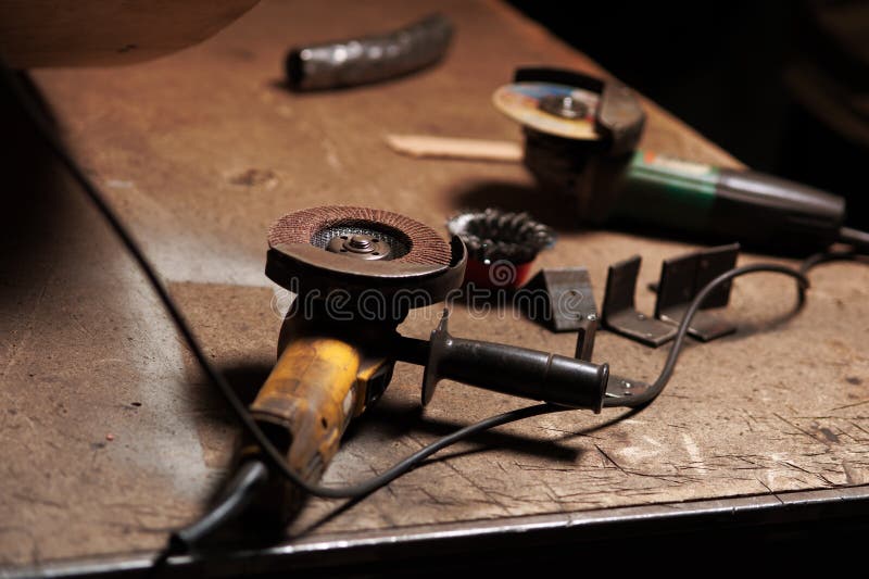 Concept of Metal Production and Craft Products Stock Photo - Image of ...