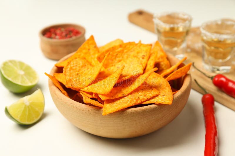 Concept of Mexico Food, Mexico Cuisine Snack and Drink Stock Photo ...
