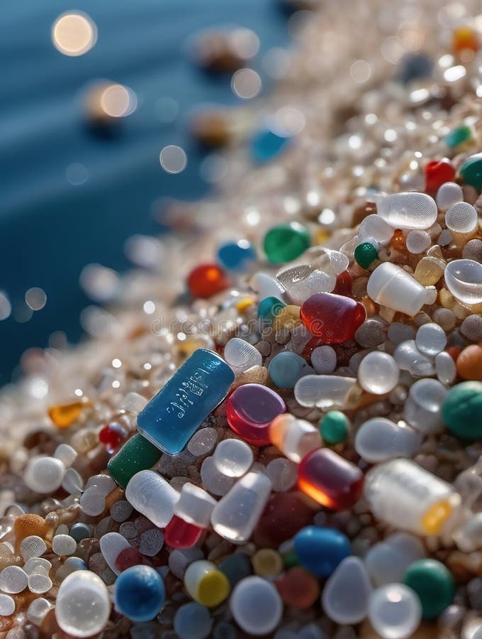 Micro Plastic Particles Found in the Ocean and Beaches, Plastic ...