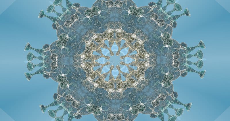 Microbiome Inside a Human Body in a Protecting Shining Shell. Stock ...