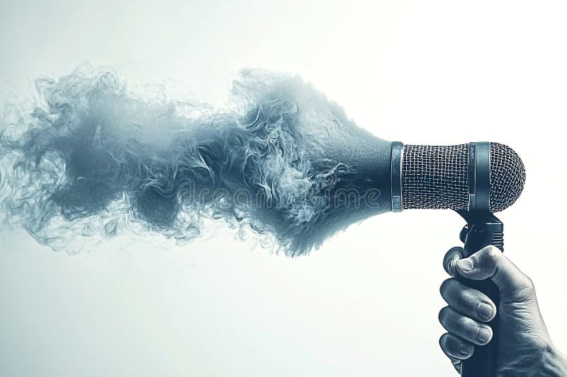 The Concept of a Microphone Evolving into a Megaphone Highlights the ...