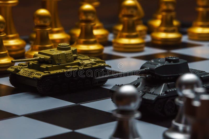Concept of Military Strategy Stock Image - Image of defeat, tank: 245142047